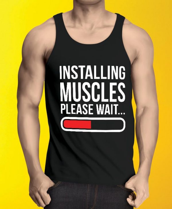 Installing Muscles Tank Top By Teez Mar Khan - Pickshop.Pk