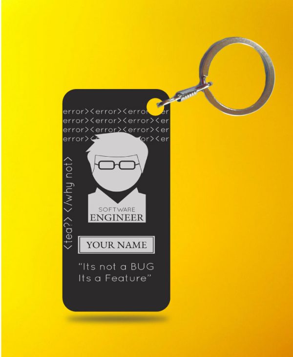 Software Engineer Keychain - Pickshop.pk
