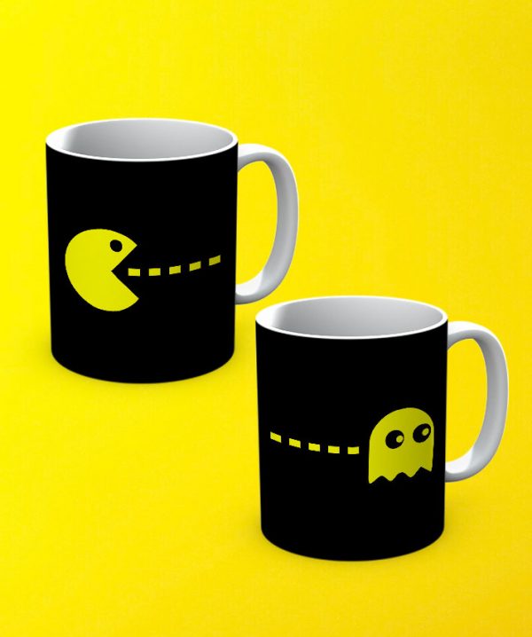 Pacman Mug By Teez Mar Khan - Pickshop.pk